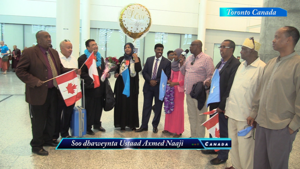 Fanaan Axmed Naaji Sacad oo lagu soo dhaweeyay Kanada | Somali National ...