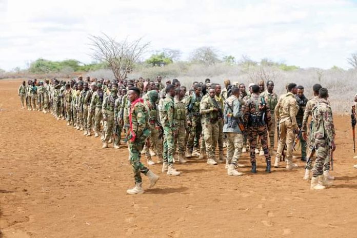 Ciidanka Xooga dalka oo kaashanaya kuwa deegaanka oo Maanta ...